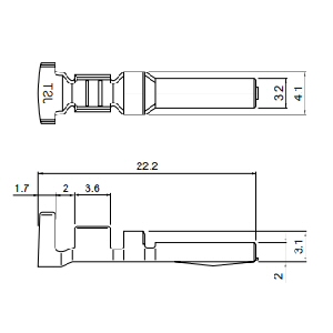 コネクタ・端子 ＞ ナイロンコネクタ ＞ VLコネクタ ＞ VLR-02V コンタクトセット